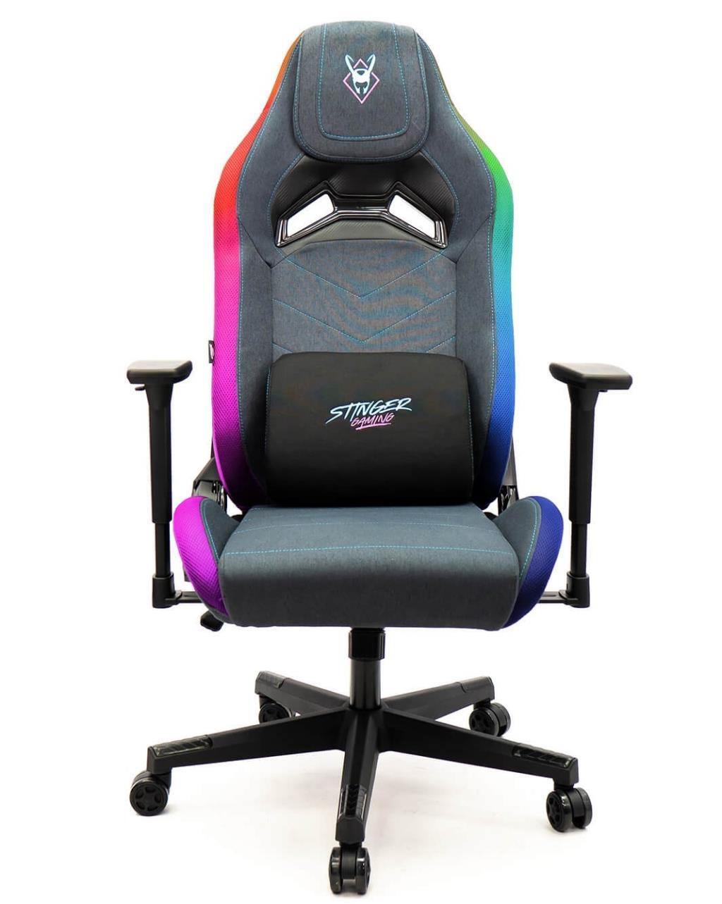 Silla Gaming Woxter Stinger Station Elite Azul Rosa Pascual Mart 