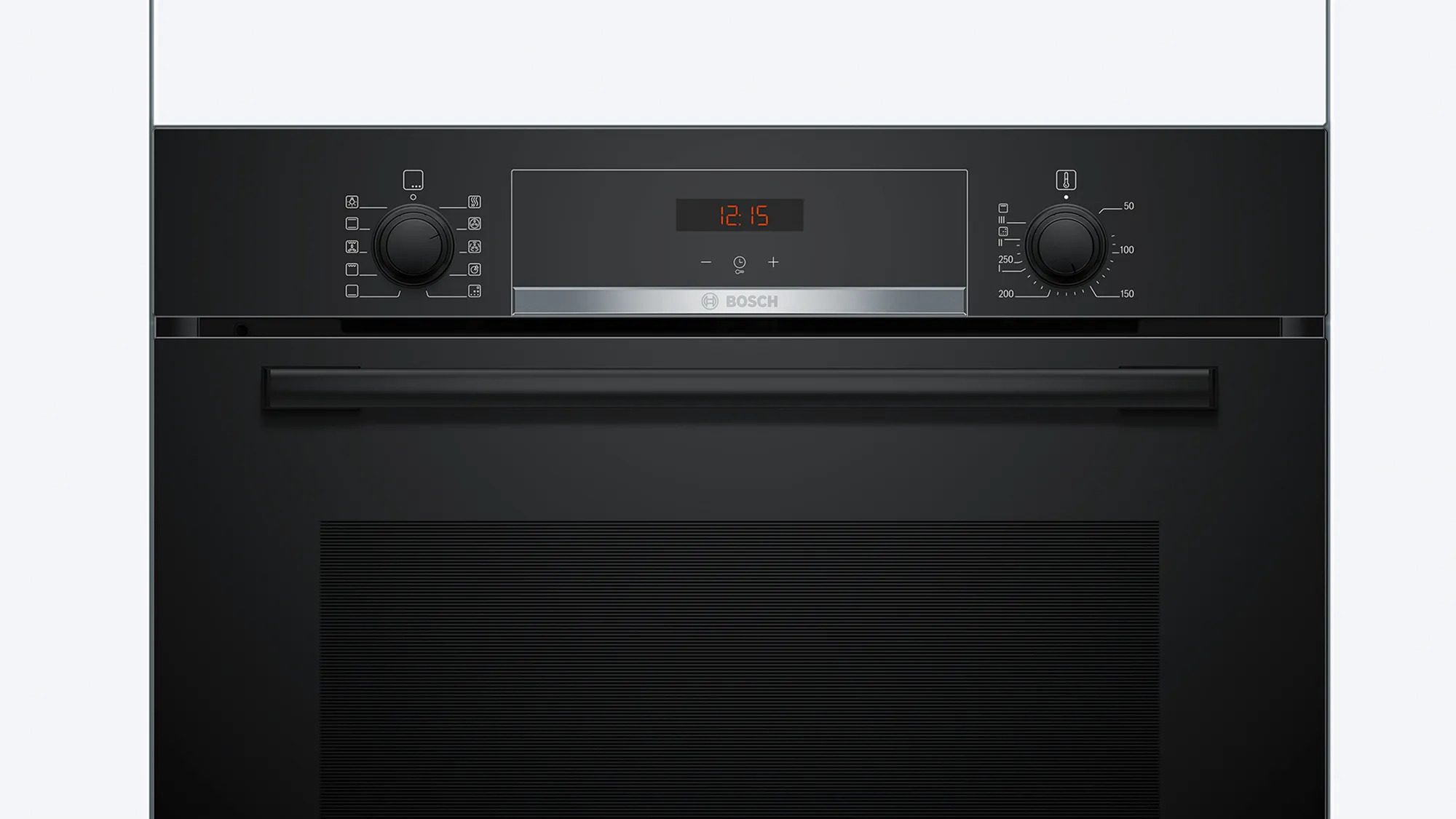 Horno Pirolítico Bosch HBA572BB3F - 71 L, 3600 W, Negro