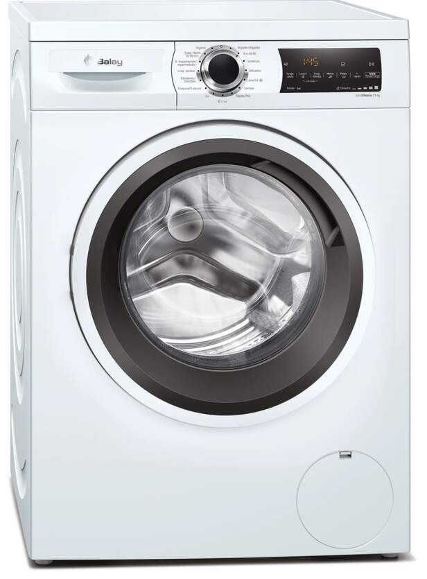 Lavadora Balay 3TS993BP - Clase A, 1200 rpm, Tapa extraíble