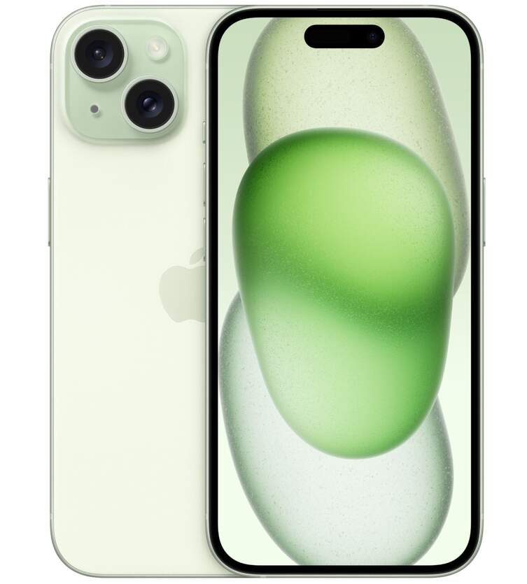 Apple iPhone 15 6/128 GB Verde - Pantalla 6, 5G, Chip A16 | Pascual Martí