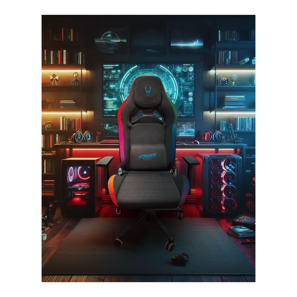 Silla Gaming Woxter Stinger Station Elite Azul Rosa Pascual Mart 